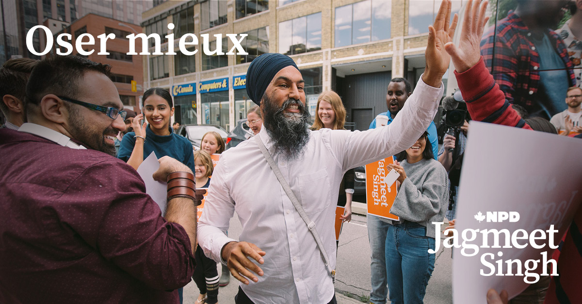 Oser mieux: La vision du NPD « Canada's NDP